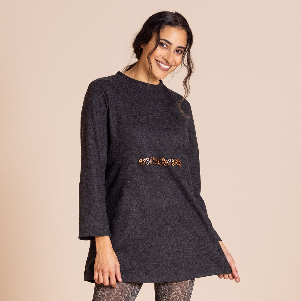 beaded felt anna jumper – Megan Salmon