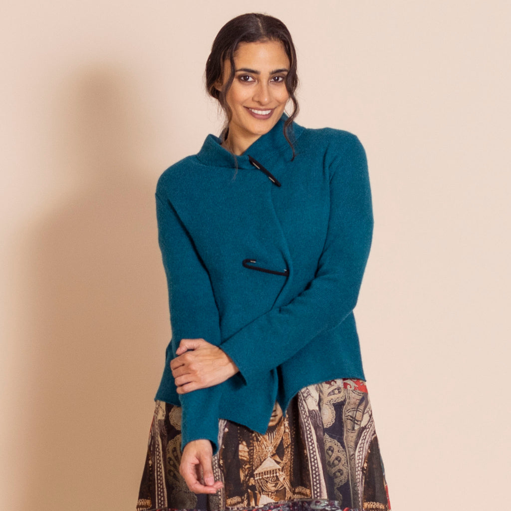 felt organic cardi – Megan Salmon