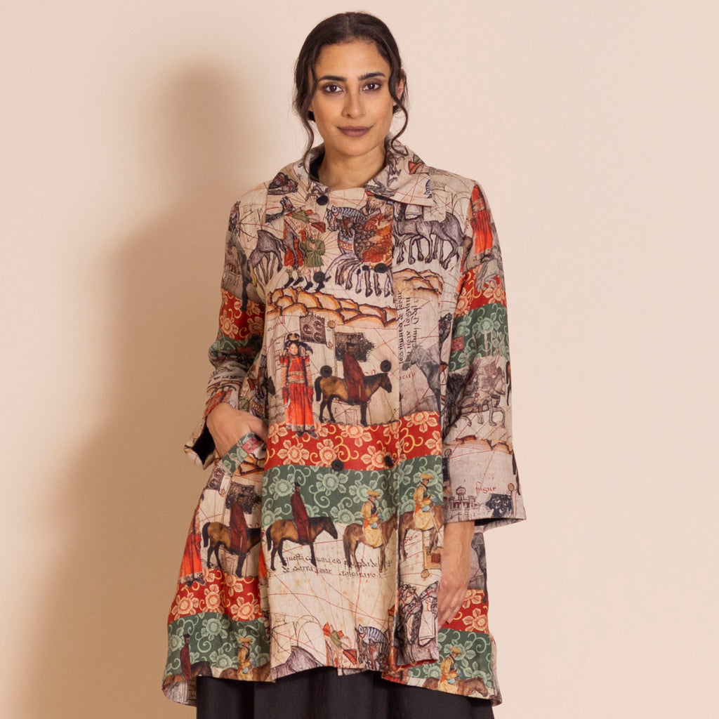 marco polo swing coat – Megan Salmon