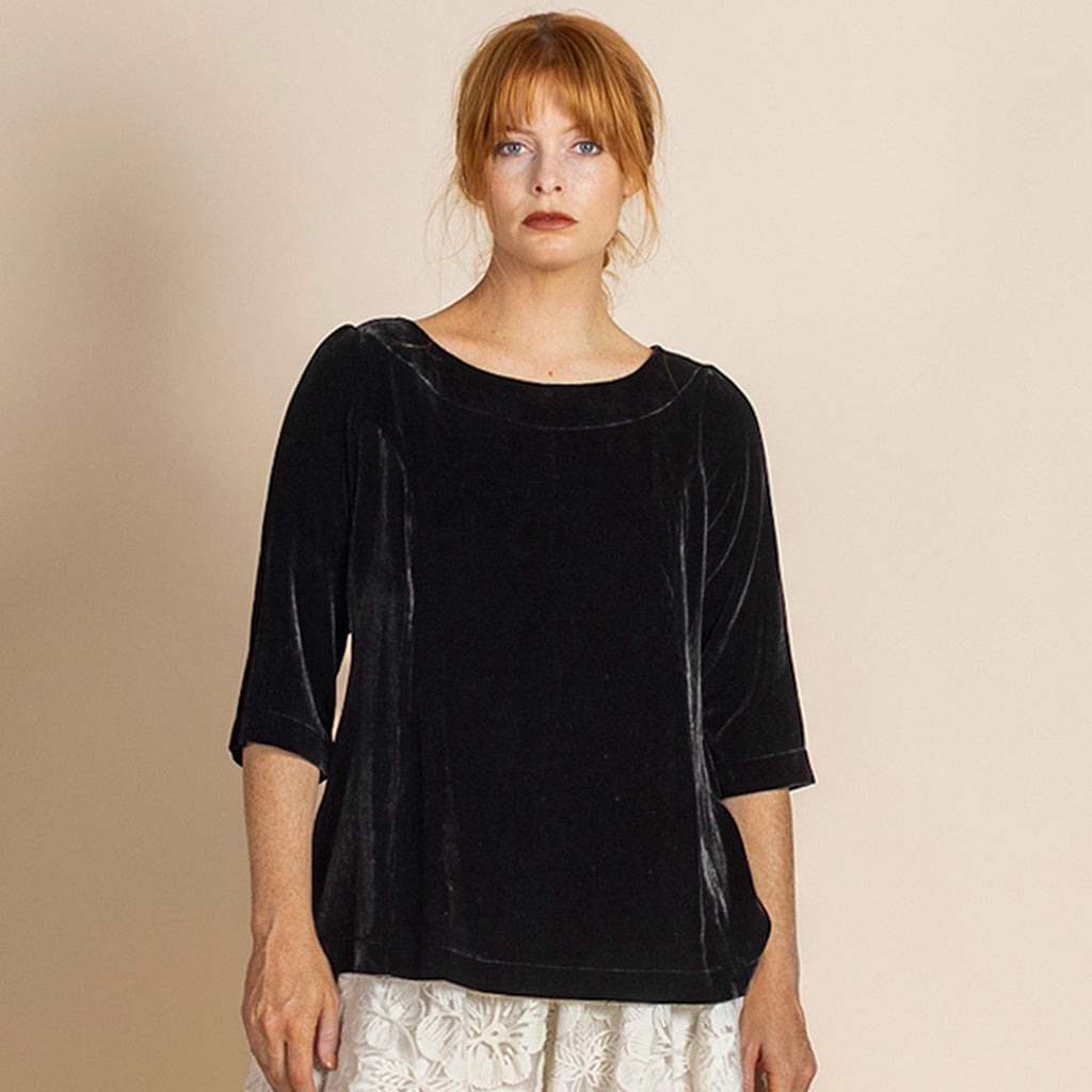 velvet giselle shell – Megan Salmon