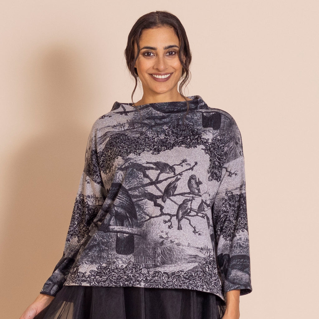 parrot knit box jumper – Megan Salmon