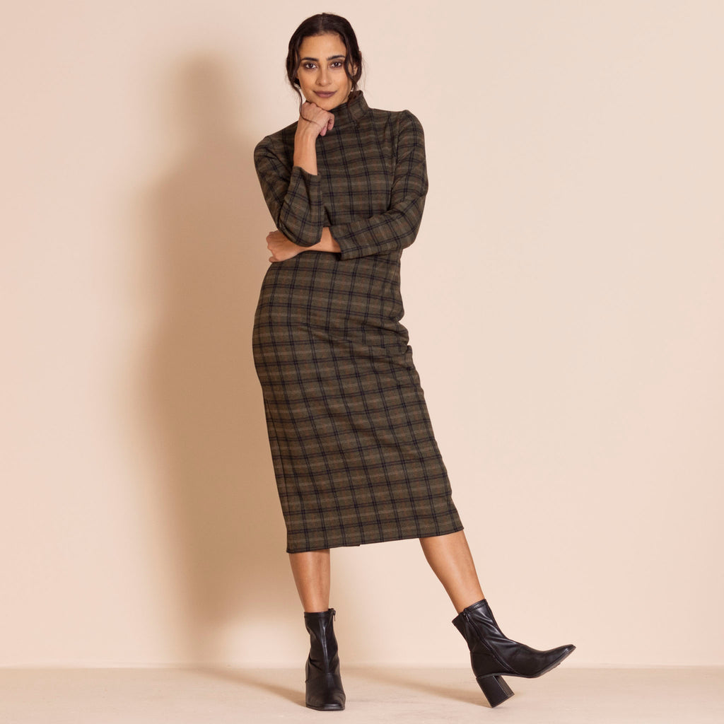 plaid pencil skirt – Megan Salmon