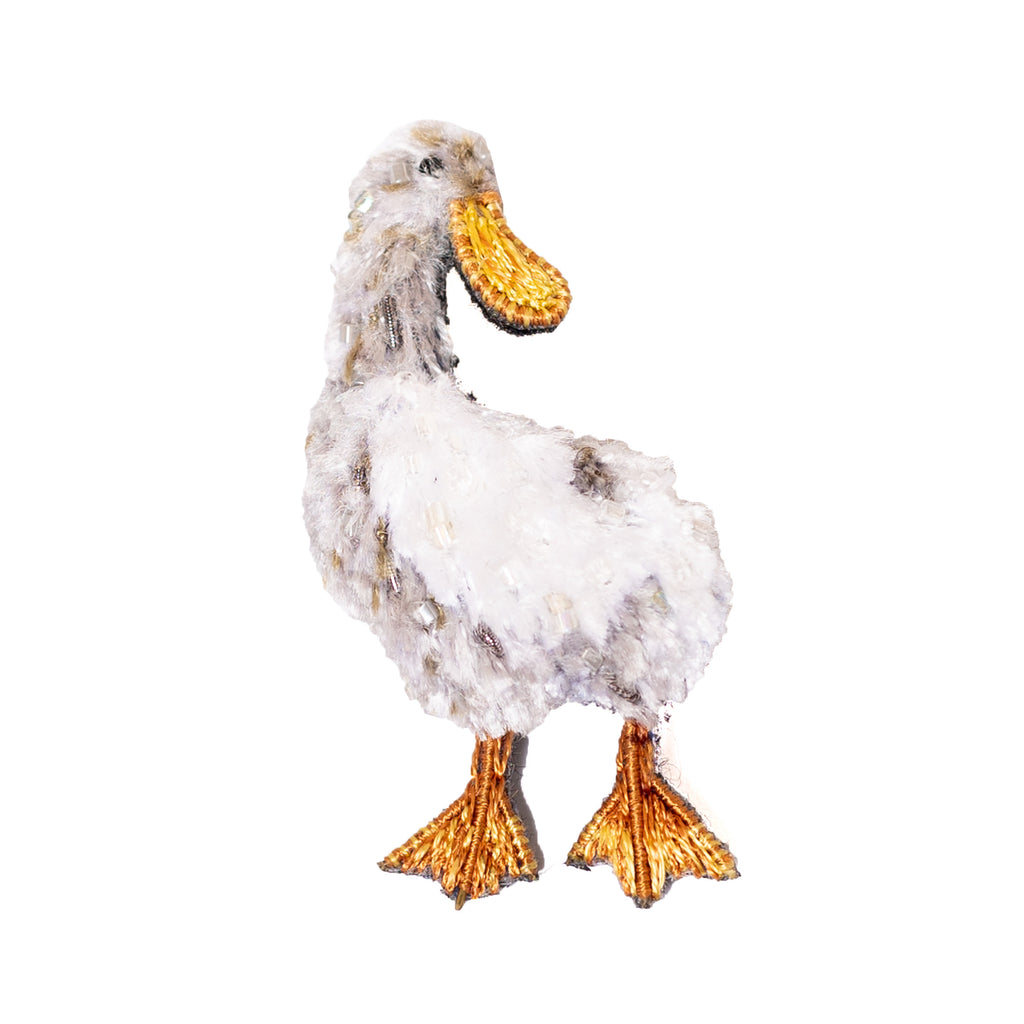 waddling duck brooch – Megan Salmon